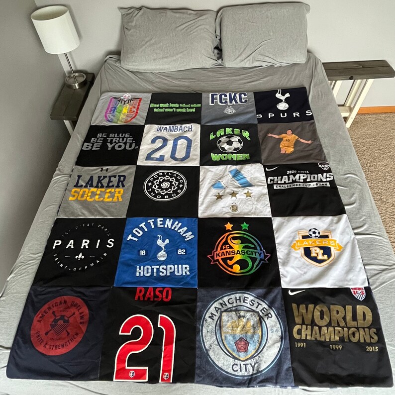 Custom T-shirt Quilt - Etsy
