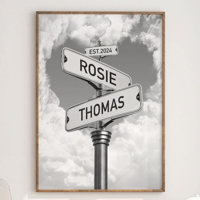 Wedding Street Sign - Etsy
