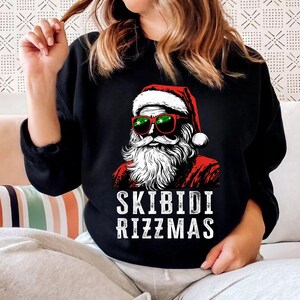 Skibidi Rizzmas PNG, Merry Rizzmas Png, Santa Bruh Christmas PNG, Rizz ...