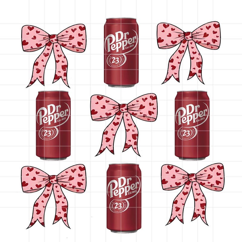 Dr Pepper With Bow - Etsy