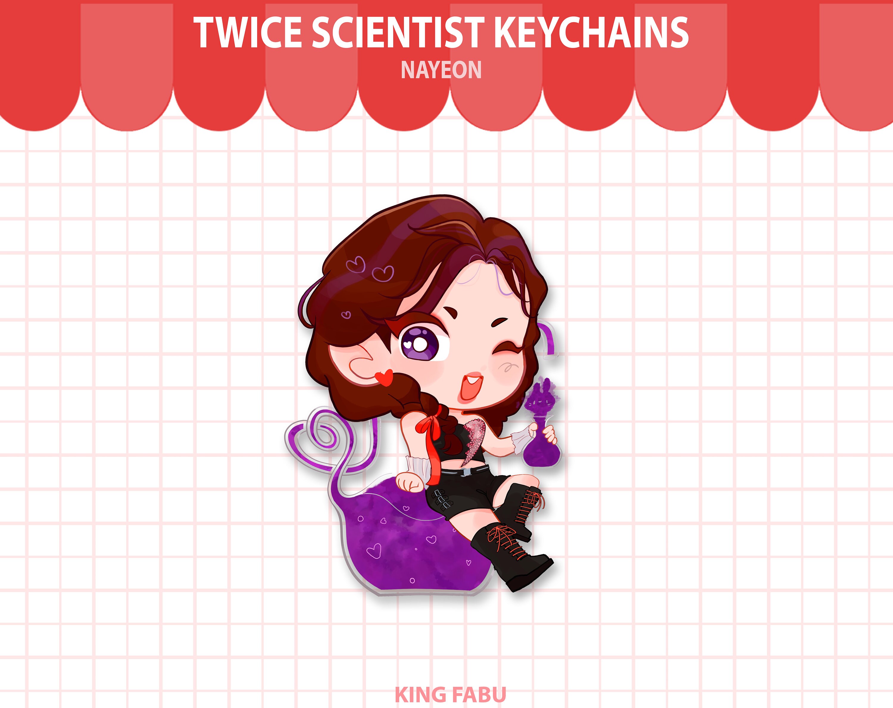 TWICE Scientist Keychains - Etsy