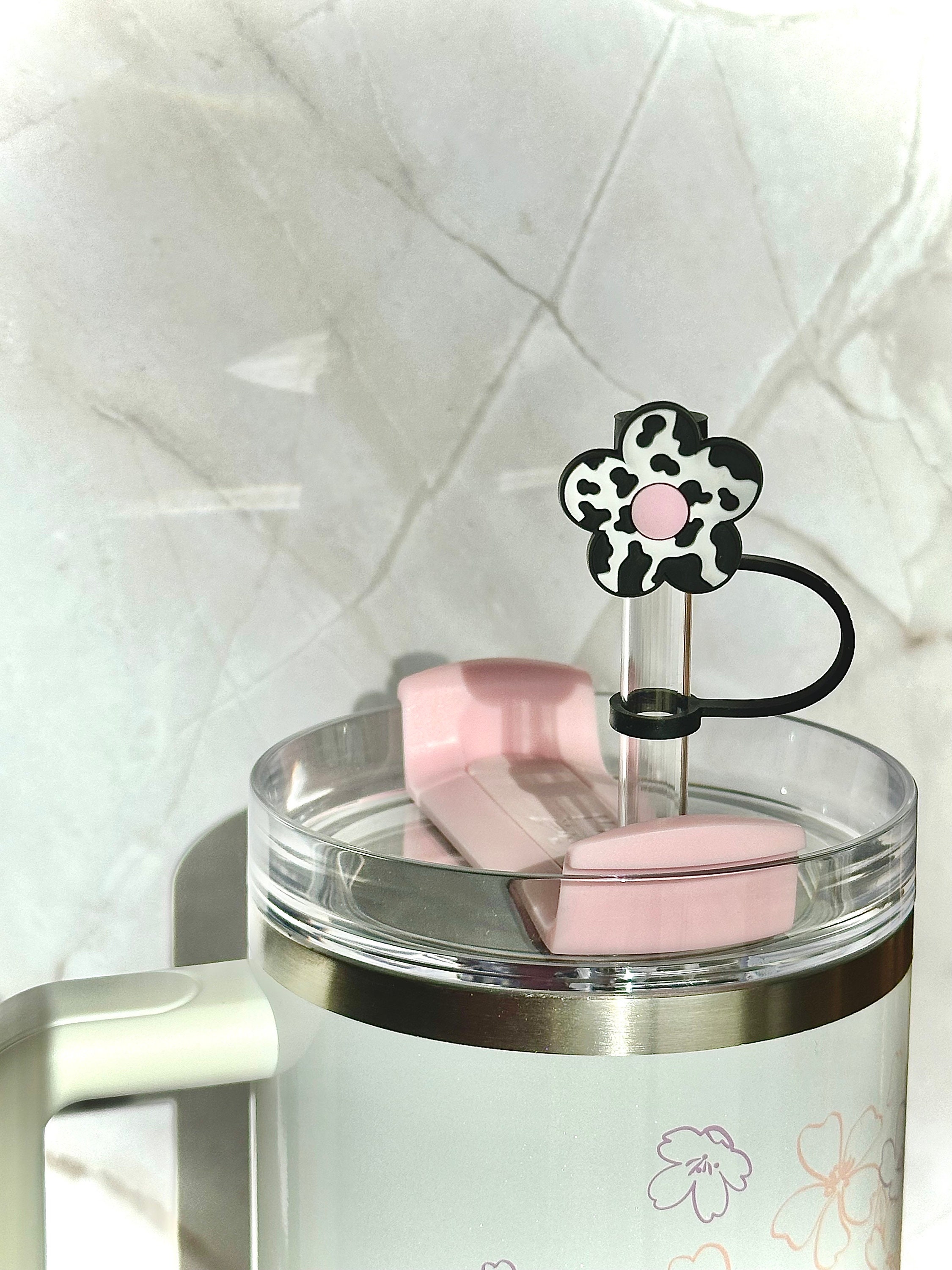 Straw Topper-tumbler Straw Topper- Floral Straw Topper- Tumbler ...