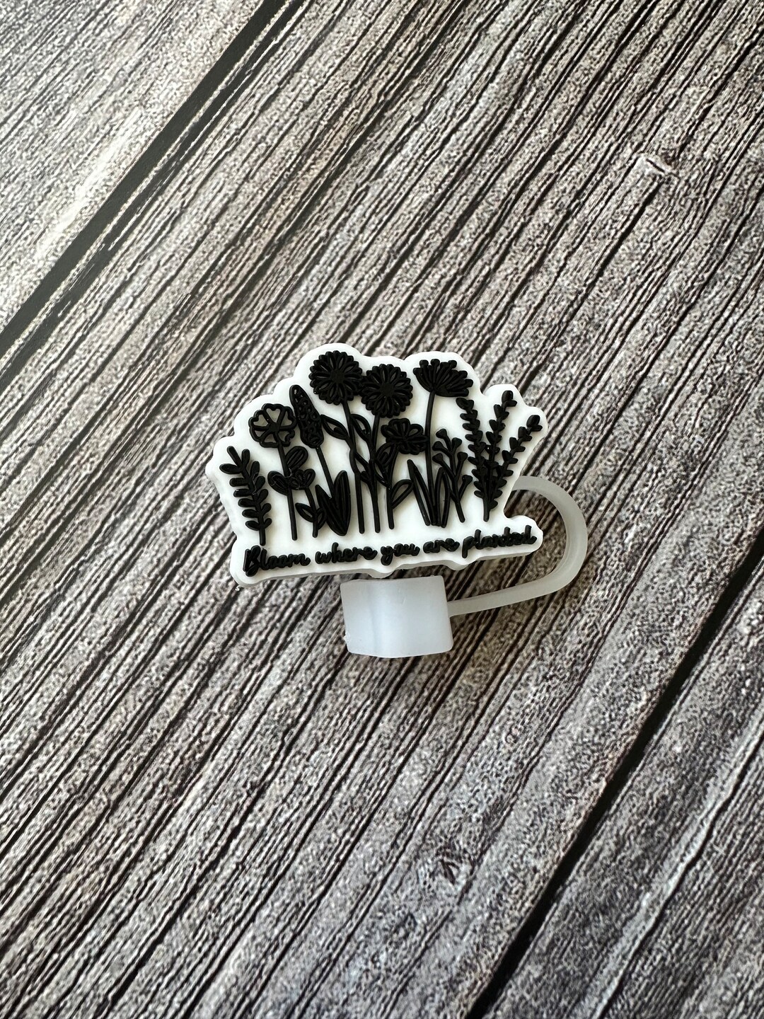 Straw Topper - Tumbler Straw Topper - Motivational Straw Topper ...