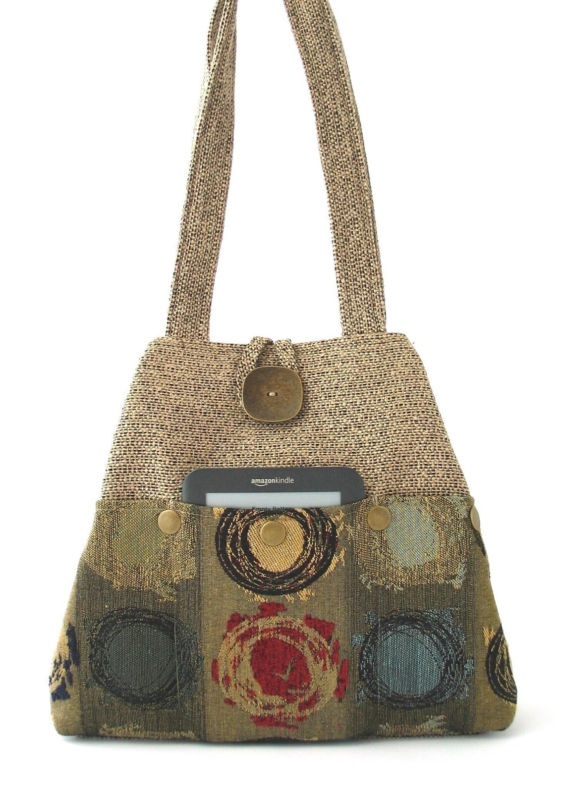 Purses and Bags Fall Bag Shoulder Tote Bag Fabric Handbags - Etsy