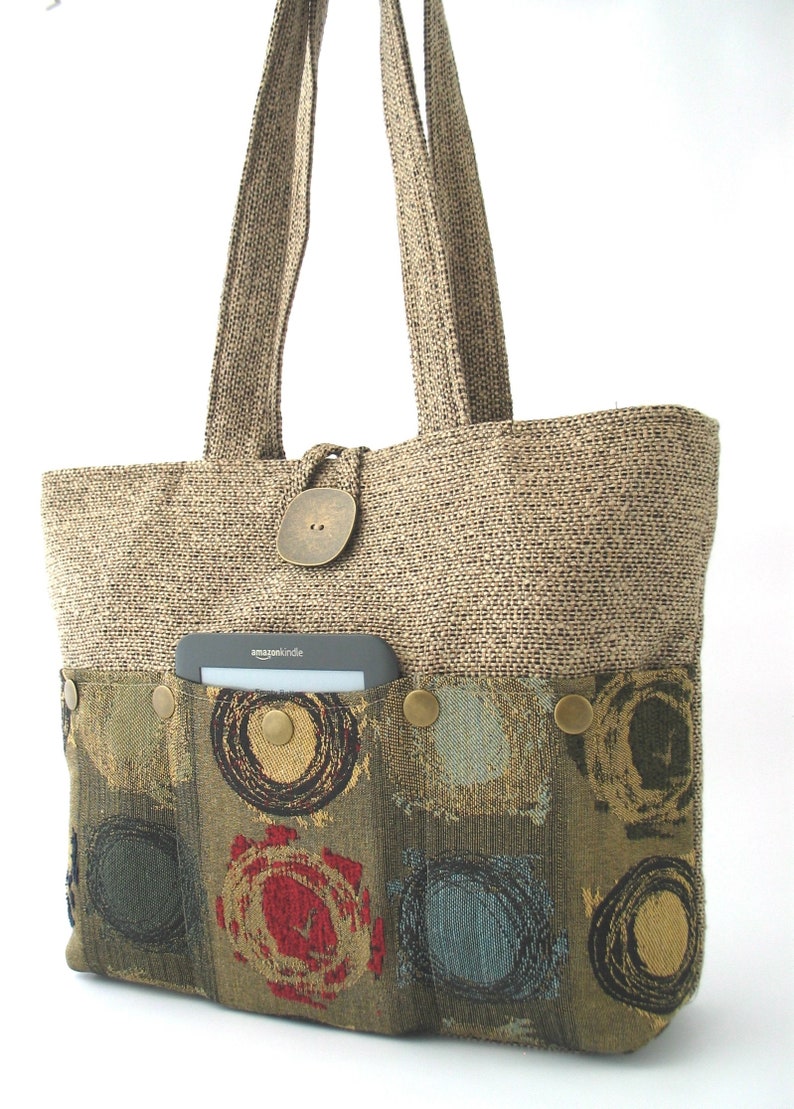 Purses and Bags Fall Bag Shoulder Tote Bag Fabric Handbags - Etsy
