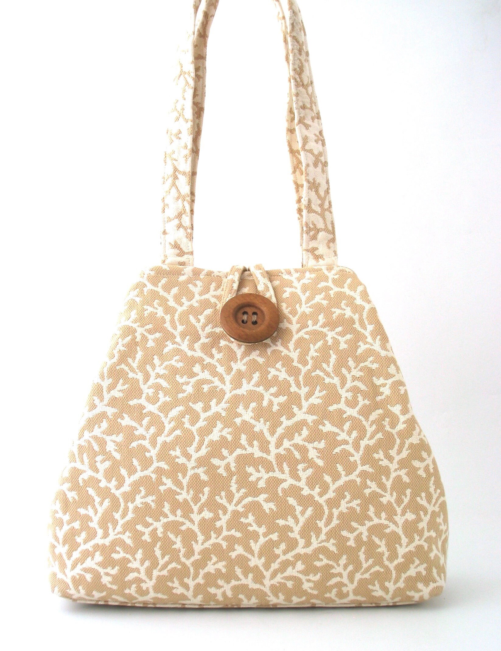 Fabric handbags tapestry tote bag converts to hobo bag vegan | Etsy