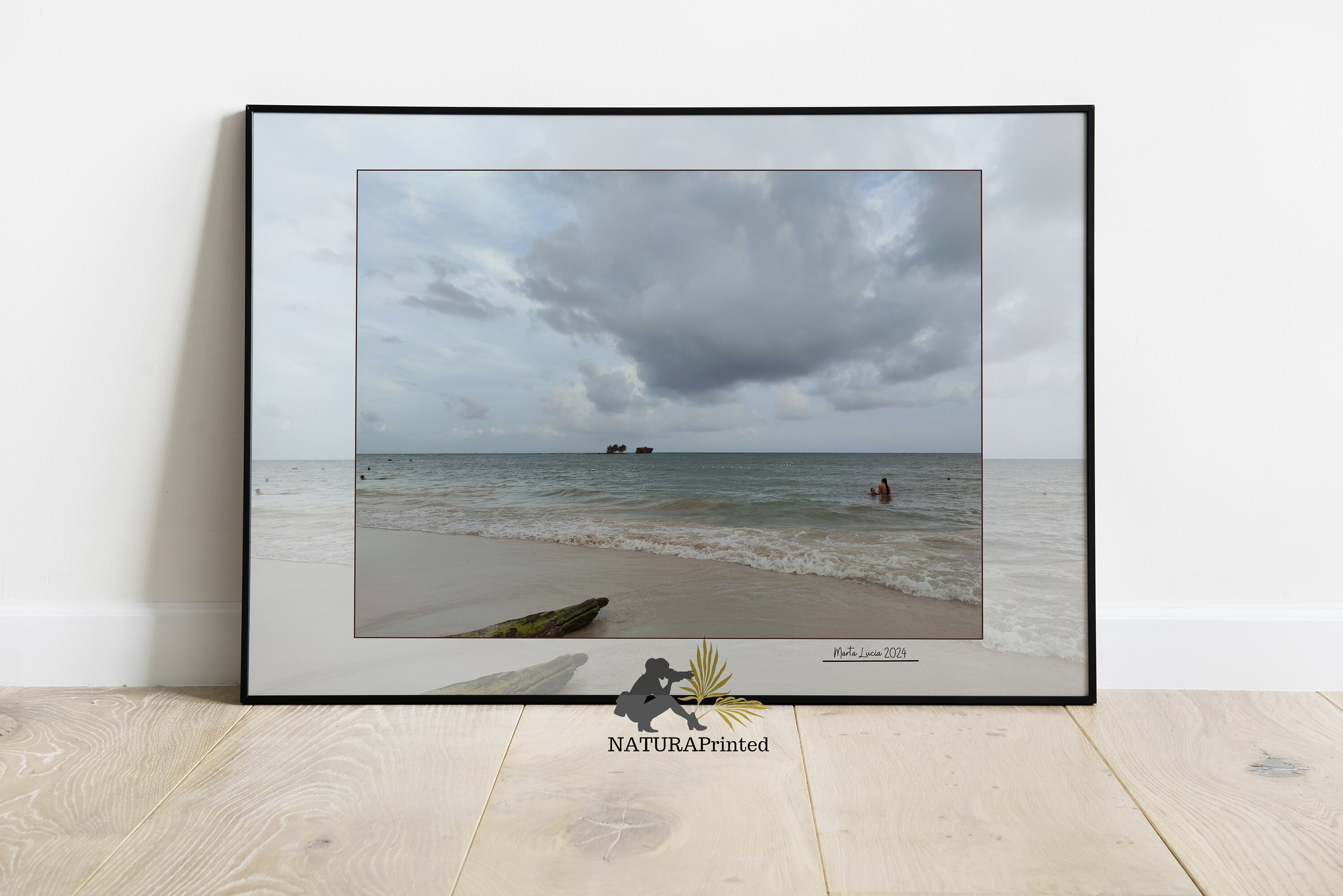 Caribbean Printable, Palm Tree Printable, Sky Printable, Ocean ...