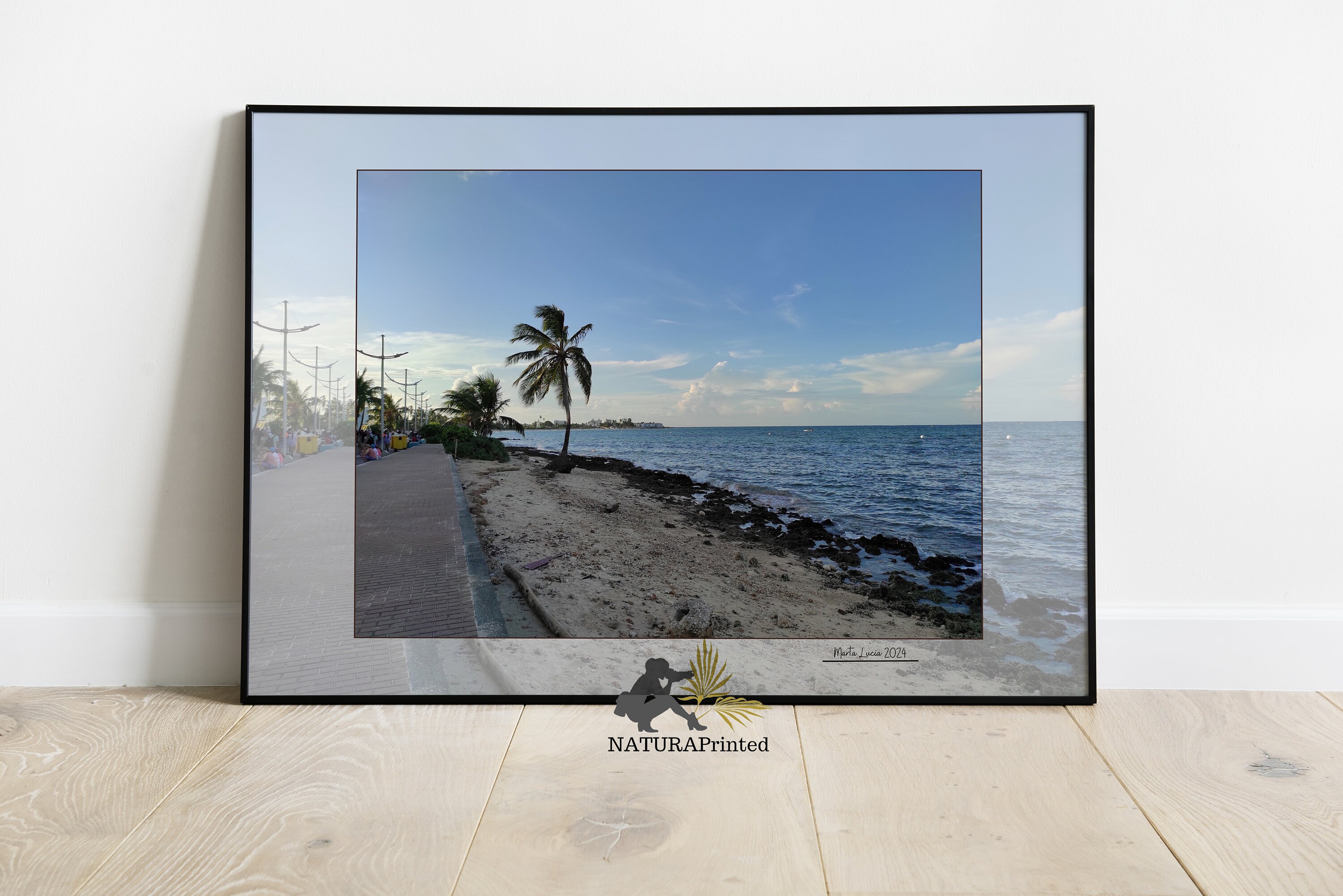 Caribbean Printable, Palm Tree Printable, Sky Printable, Ocean ...