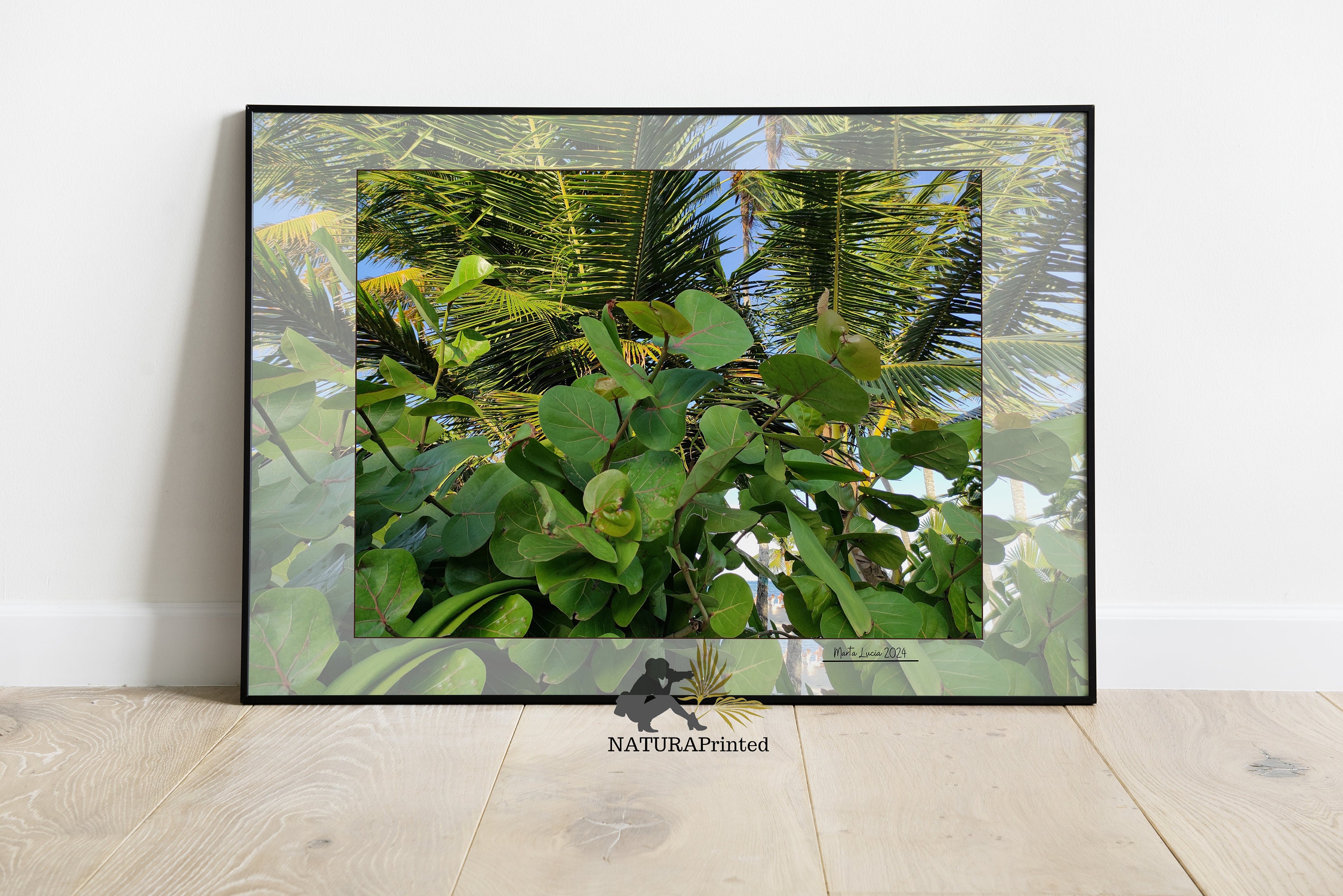 Caribbean Printable, Palm Tree Printable, Sky Printable, Ocean ...