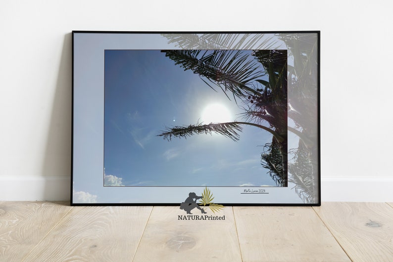 Caribbean Printable, Palm Tree Printable, Sky Printable, Ocean ...