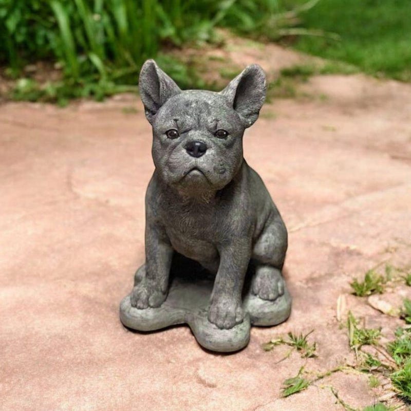 French Bulldog Statues - Etsy