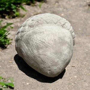 Detailed Concrete Acorn Yard Figure | Backyard Autumn Acorn Statue 7 ...