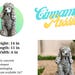 Large Poodle Concrete Statue Realistic French Poodle Memorial Figure 14 ...