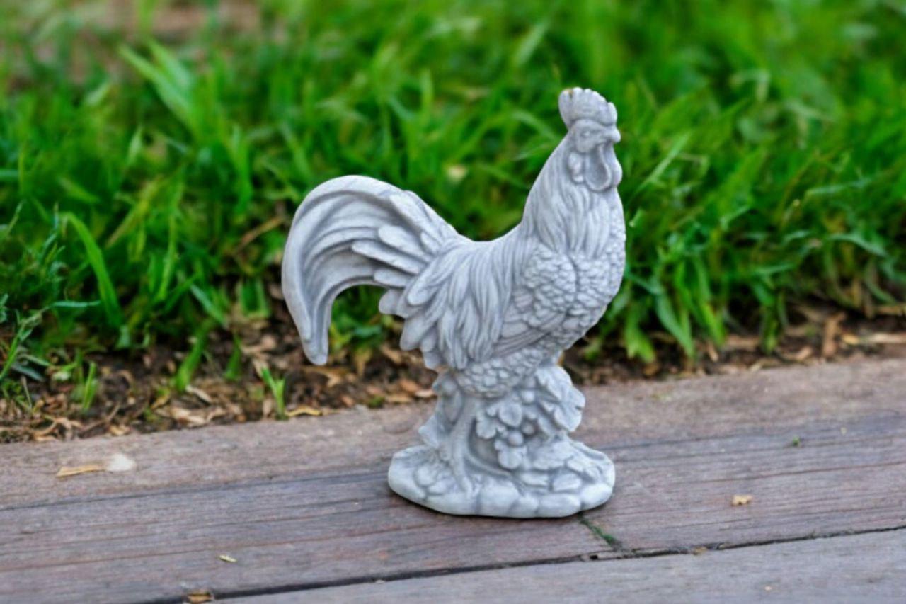 Realistic Farm Rooster Statue | Massive Chicken Animal Figure 14 ...