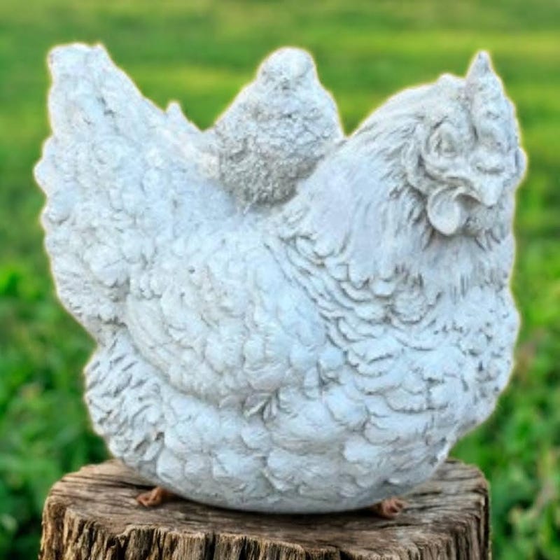 Chicken Statue - Etsy