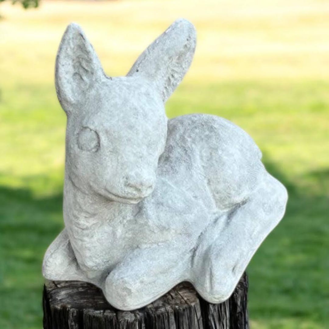 Deer Backyard Statue | Forest Animal Art 8 