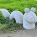 Massive Worm Concrete Statue | 3 Pieces Backyard Caterpillar Figure 9 ...