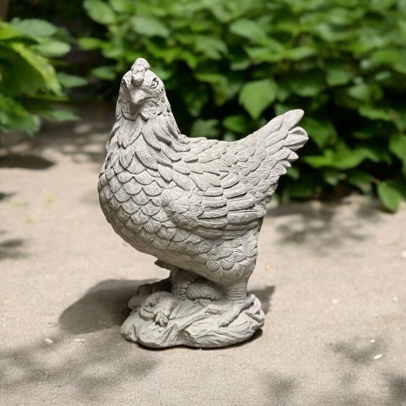 Chicken Garden Statues - Etsy