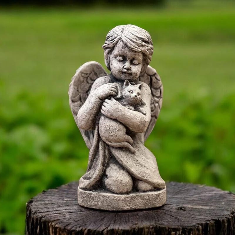 Angel Boy Garden - Etsy
