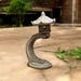 Concrete Bird Bath| Angel Wings Form Statue 16" | Outdoor Bird Bath ...