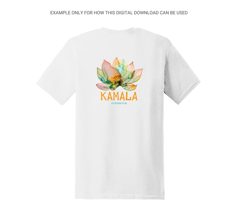 Kamala Harris' Name is Inspired by the Lotus Flower, Comma La, Digital ...