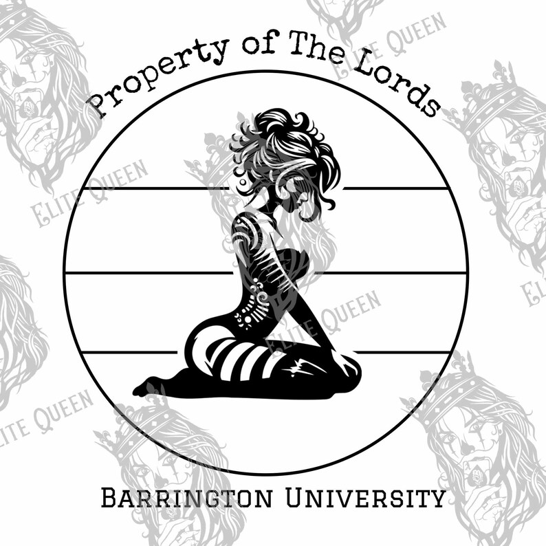 Property of the Lords Barrington University the Ritual SVG PNG JPEG ...