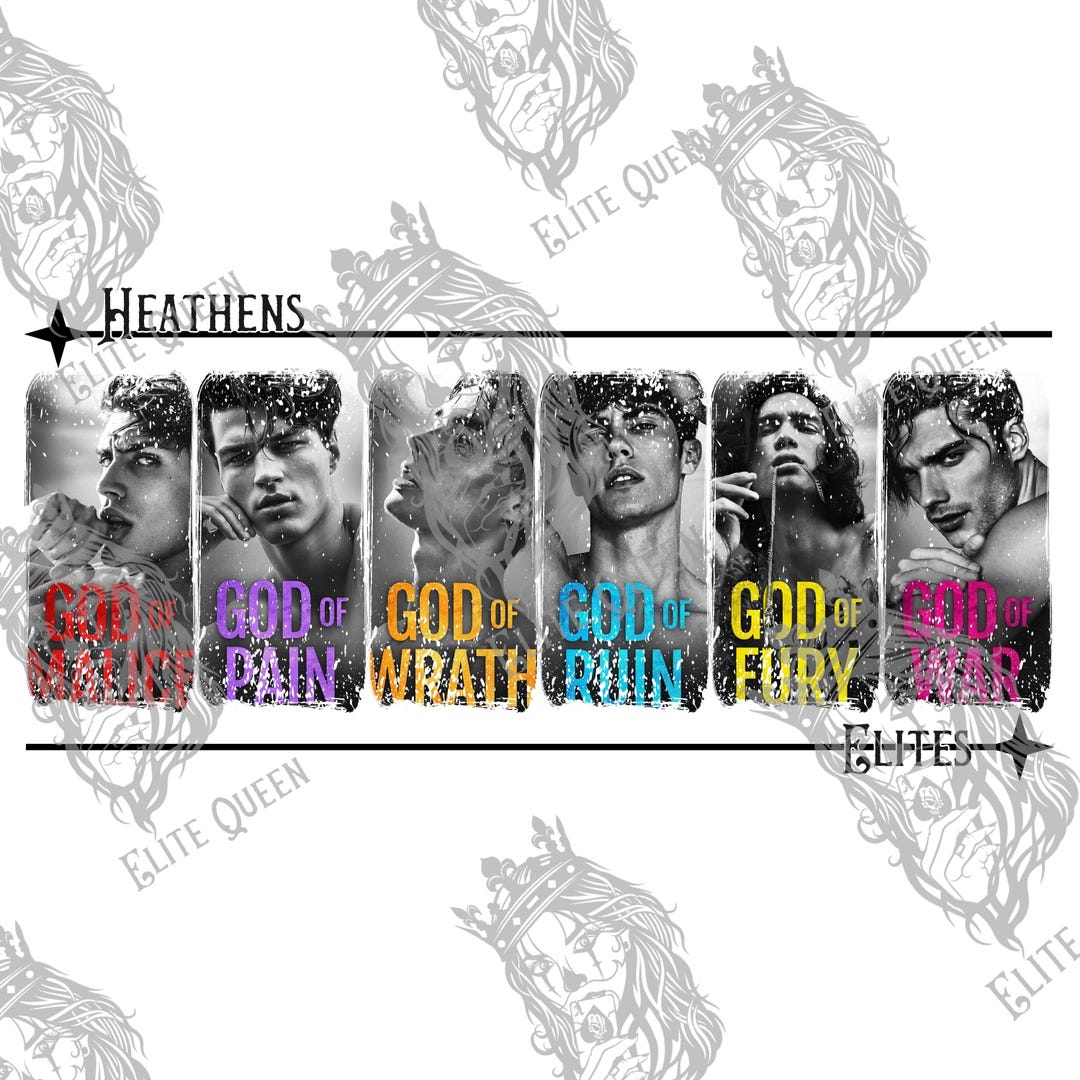 Legacy of God's, Rina Kent, Elites, Heathens, God of Malice, This Item ...