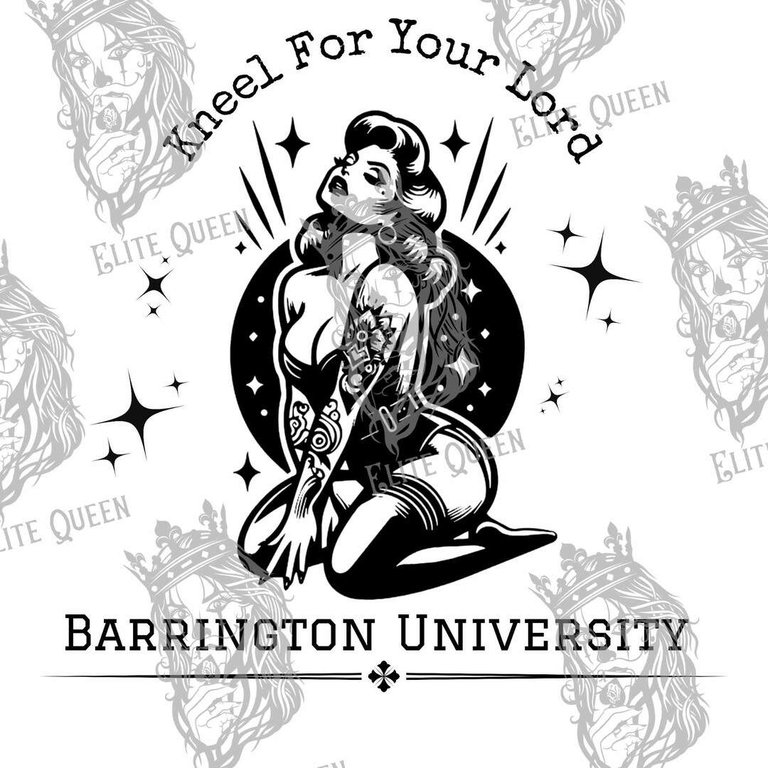 Barrington University Svg Png, the Ritual Shirt, Dark Romance Reader ...