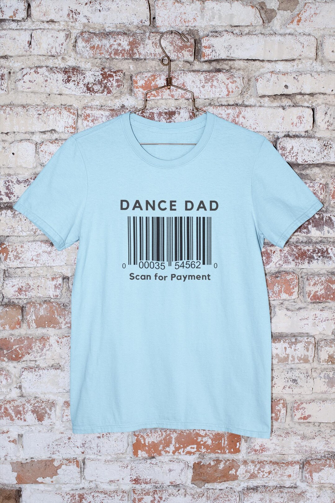 Funny Dance Dad Barcode Scan T-shirt: Father's Day Ballet Gift - Etsy