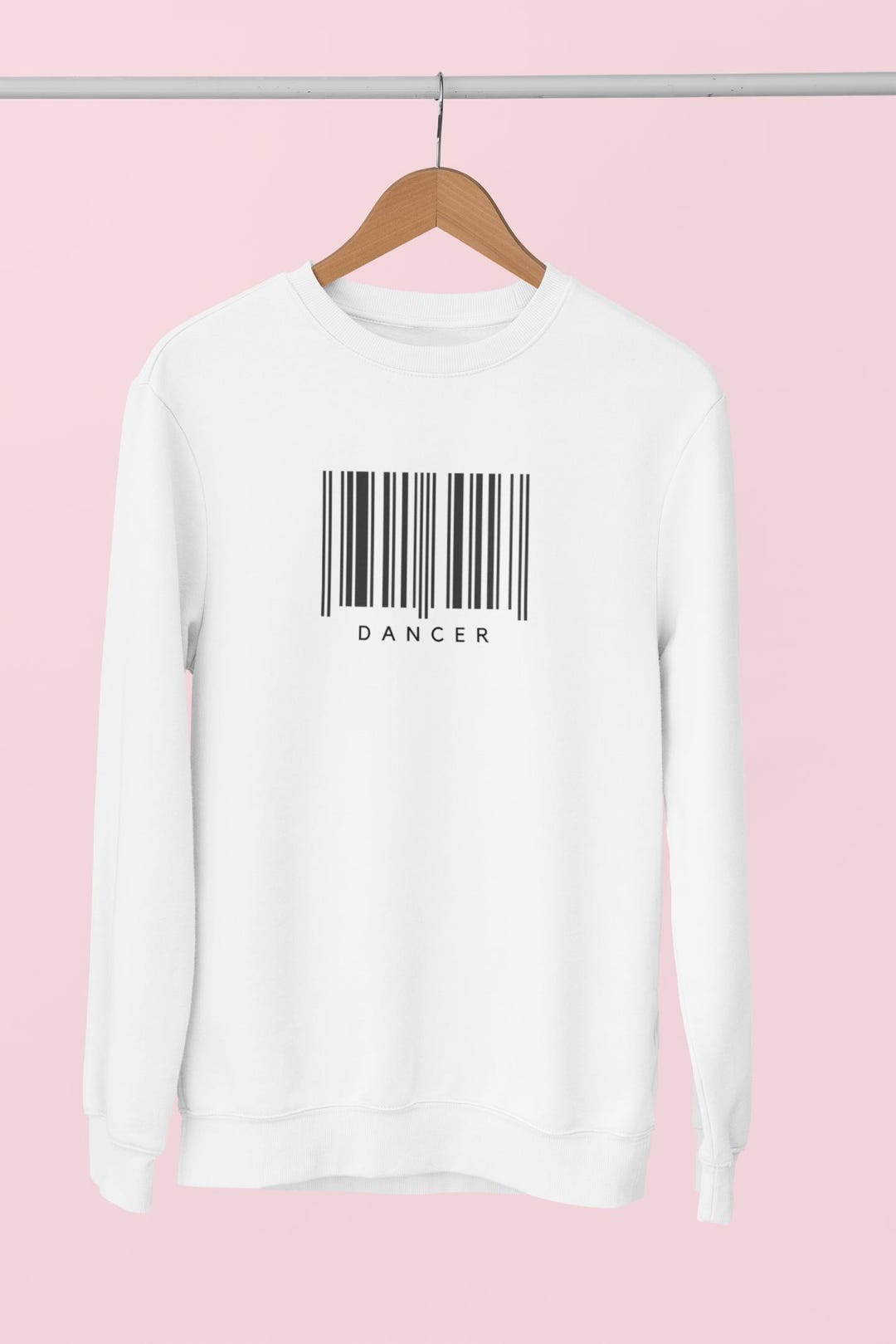 Dancer Barcode Ballet Tap Jazz Contemporary Dance Adult Men's Women's ...