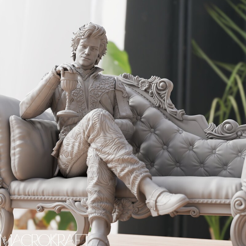 Astarion Figurine Baldurs Gate 3 - Etsy