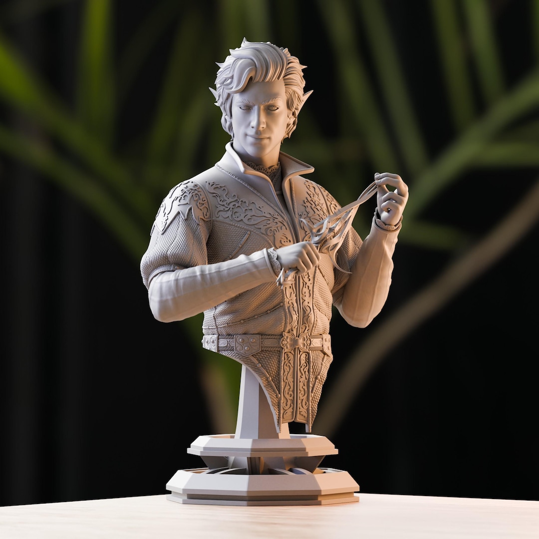 ASTARION BUST | Baldur's Gate 3 Collectible Figure | Detailed Resin ...
