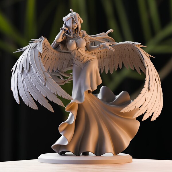 Albedo Overlord Figurine - Etsy
