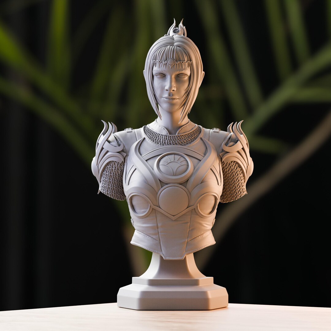 SHADOWHEART BUST - Baldurs Gate 3 | Paintable Figure | Highly Detailed ...