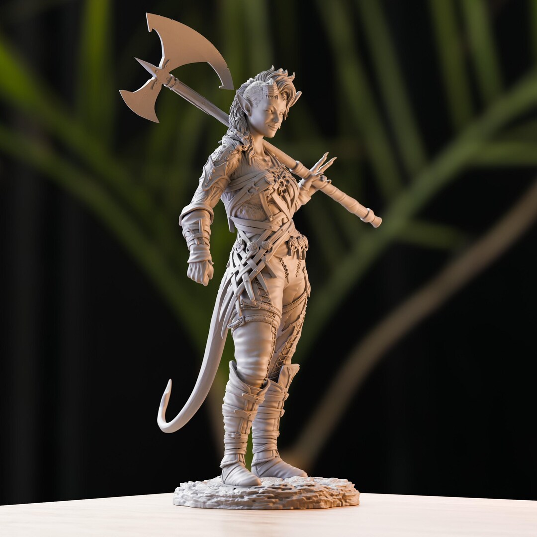 KARLACH - Baldurs Gate 3 Figure | Ultra Detailed 12K Resin Statue ...