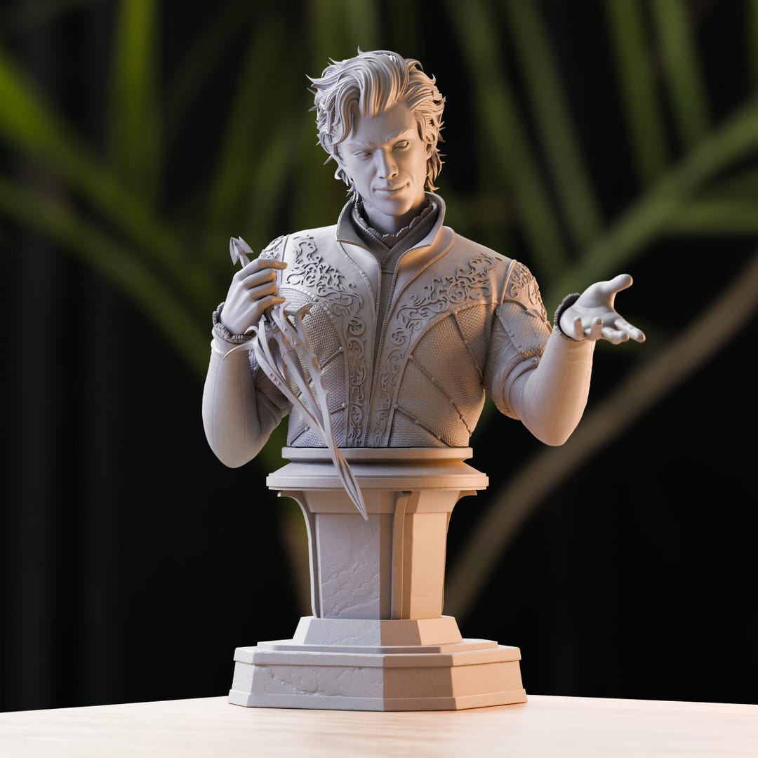 ASTARION BUST | Baldur's Gate 3 Collectible Figure | Detailed Resin ...