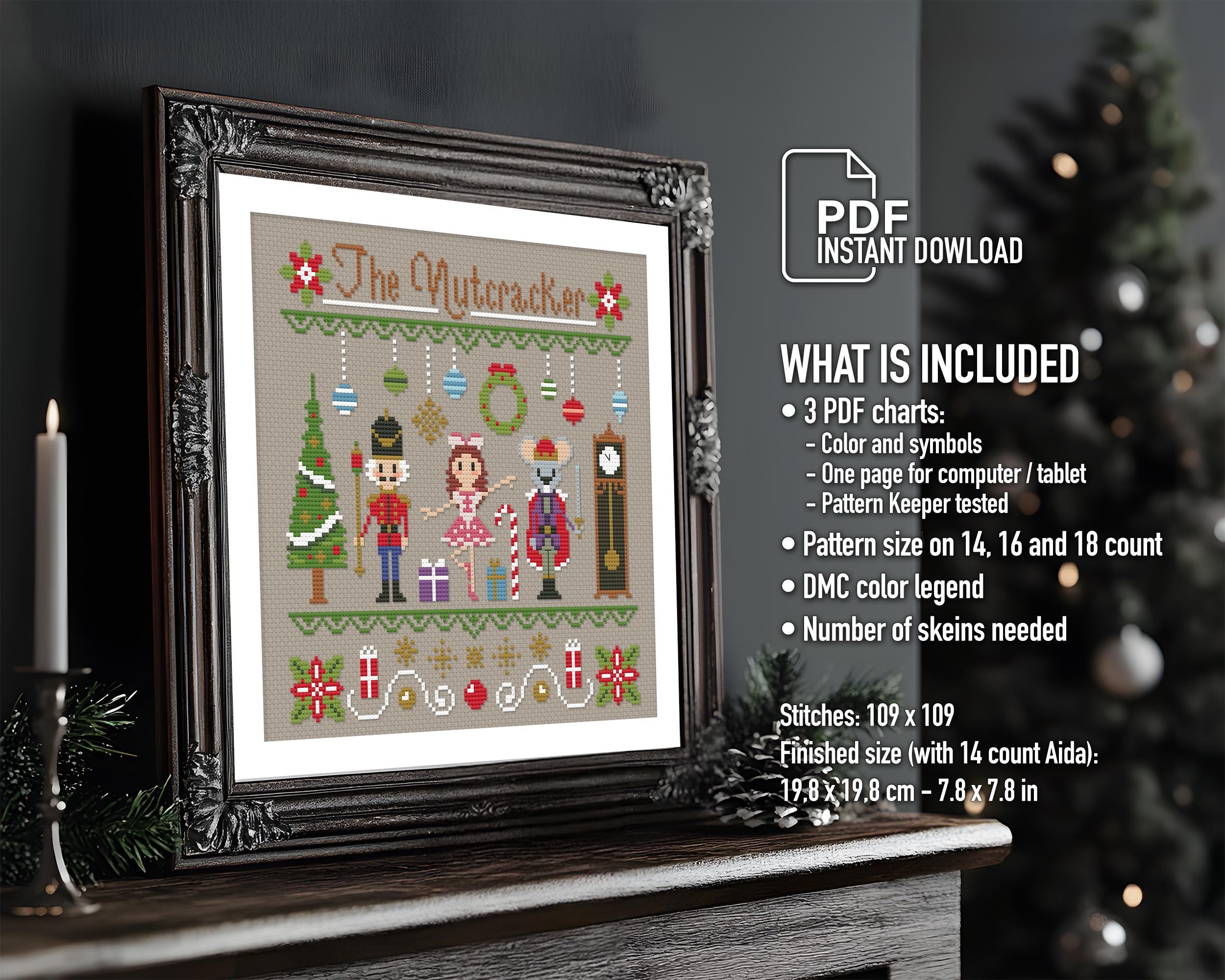 The Nutcracker - PDF Cross Stitch Pattern | Christmas Fairy Tale ...