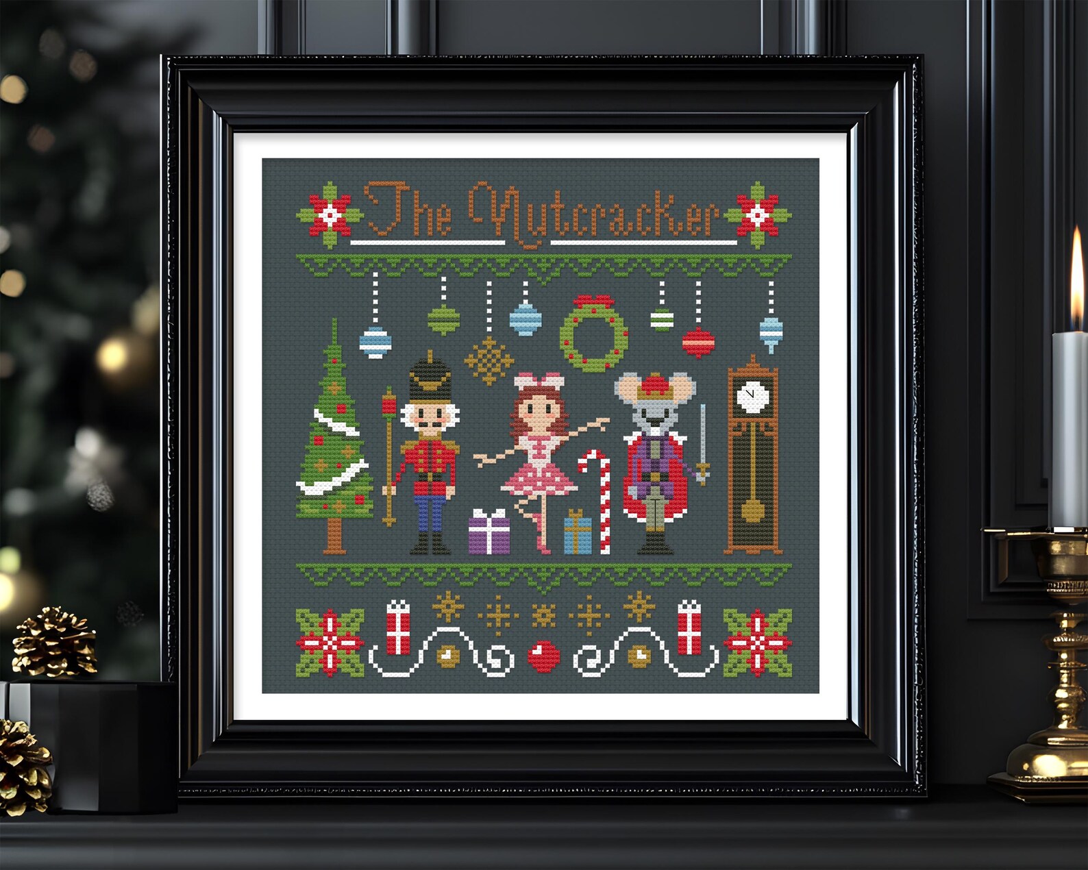 The Nutcracker - PDF Cross Stitch Pattern | Christmas Fairy Tale ...