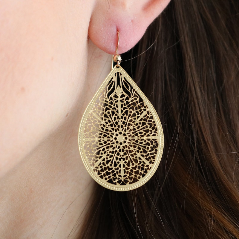 Filigree Earrings - Etsy