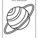 Children's Coloring Book Printable Solar System Planets Coloring Pages ...