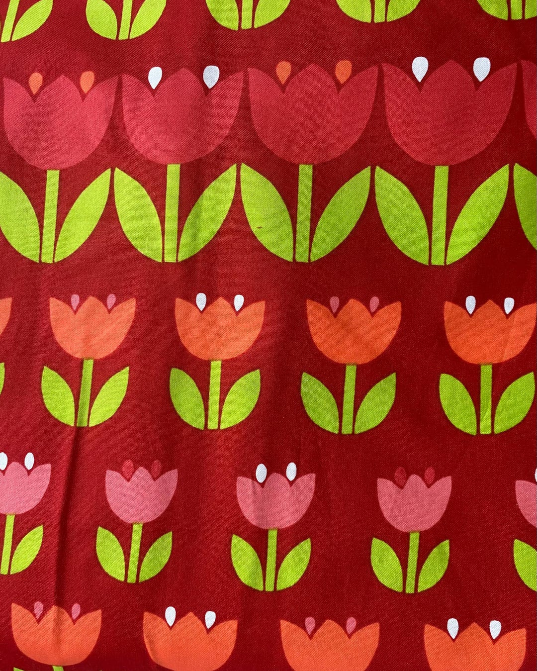 Benartex Michele D’amore Designs Modern Tulips, Designer Cotton ...