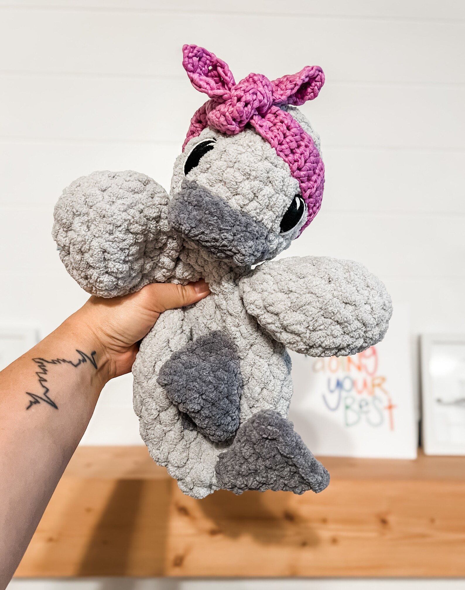 Della Duck | Crochet Duck | Crochet Plushie | Farm Plush | Knotted ...