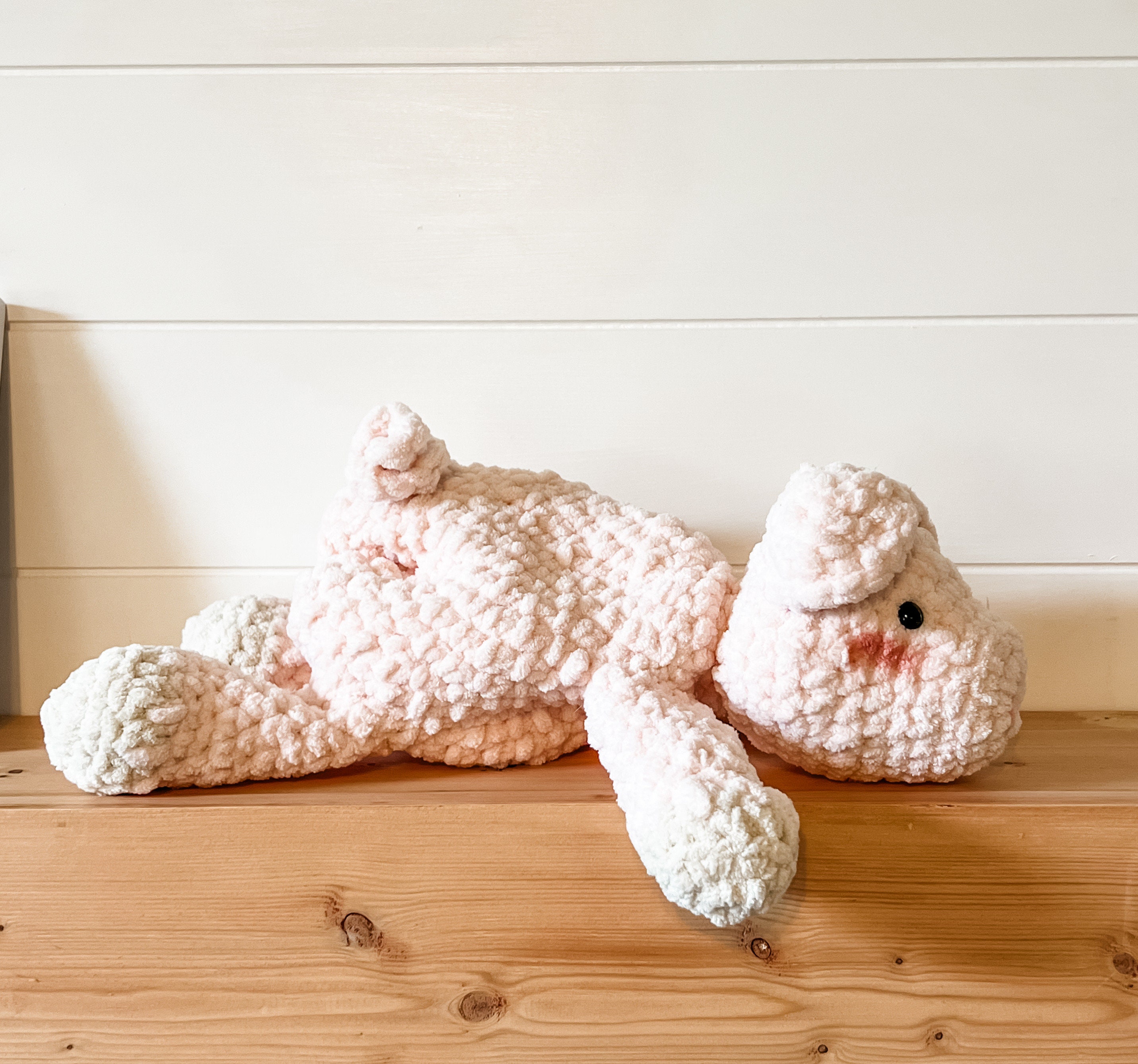Soybean the Pig | Crochet Pig | Crochet Plushie | Farm Plush | Piglet ...