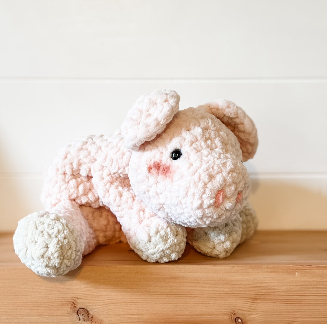 Soybean the Pig | Crochet Pig | Crochet Plushie | Farm Plush | Piglet ...