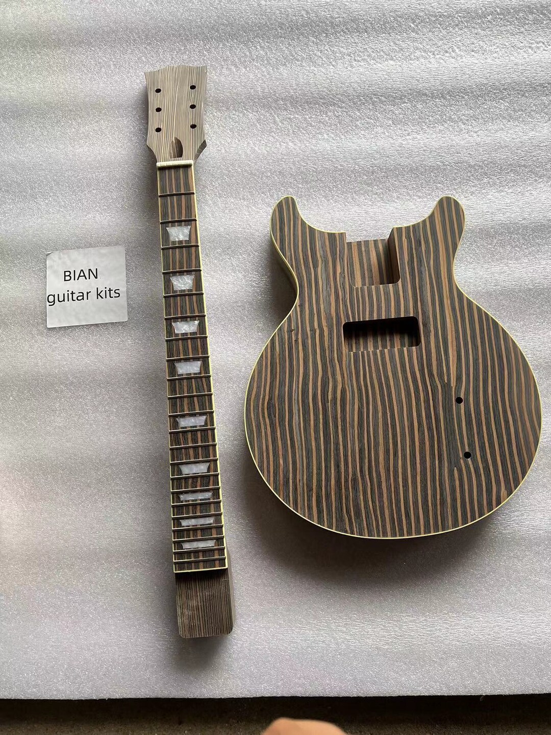 DIY Zebrawood Lp Jr Kits - Etsy