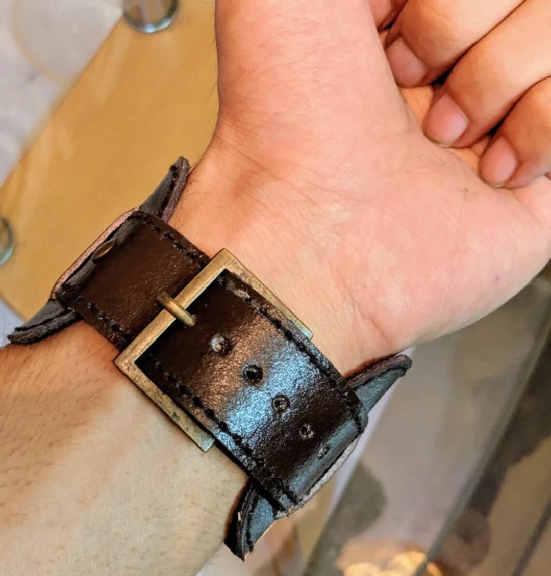 Compass Wrist Watch With Leather Straps - Etsy