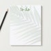 Printable Palm Leaf Notepad | Palm Leaf Stationary | Instant Digital ...