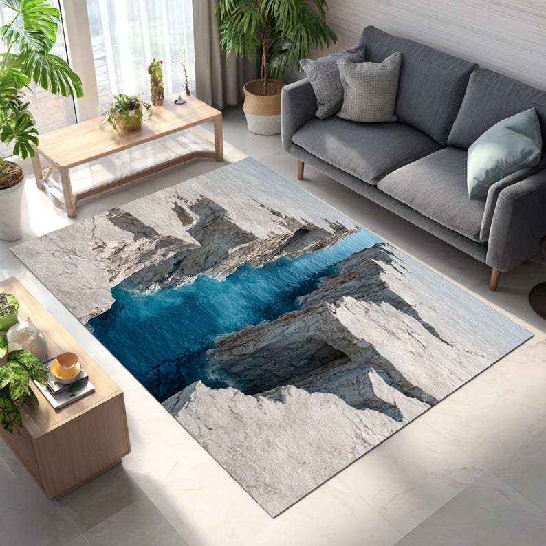 3D Rug, 3D Design, Deep Hole Rug, 3D Huge Crack, Illusion Rug, Optical ...