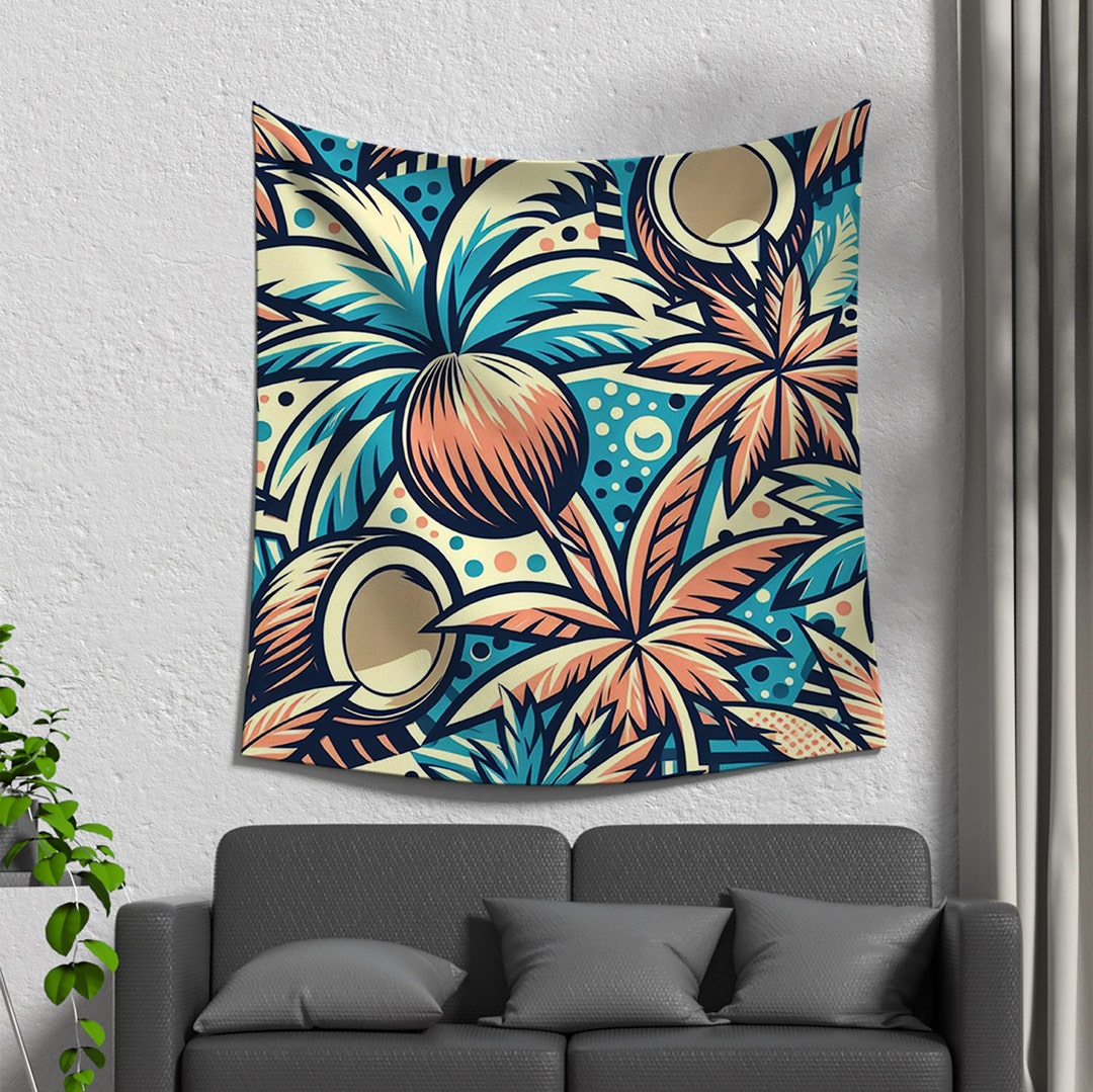 Hyper Realistic Tapestry,tropical Tapestry,vectortapestry,premium ...