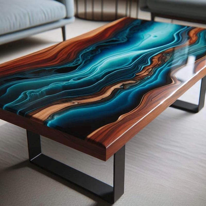 Epoxy Table - Etsy